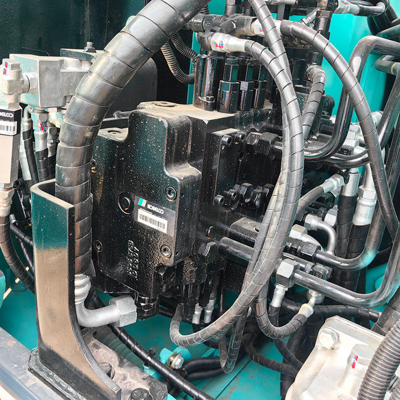 Construction Used Compact Excavators Kobelco Sk75 Digger 7 Ton